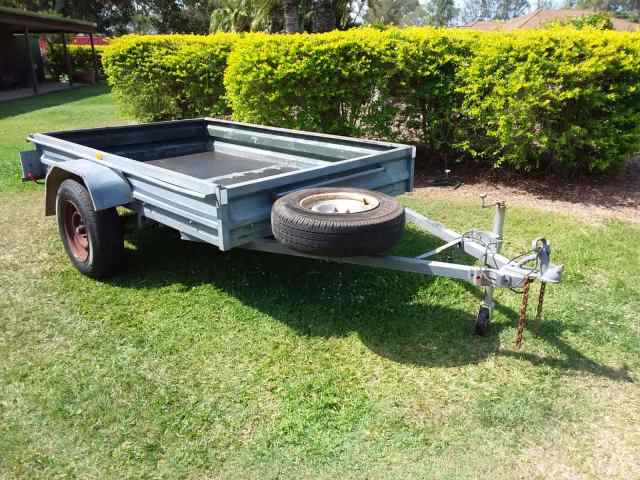 Steel box trailer | Trailers | Gumtree Australia Caboolture Area ...