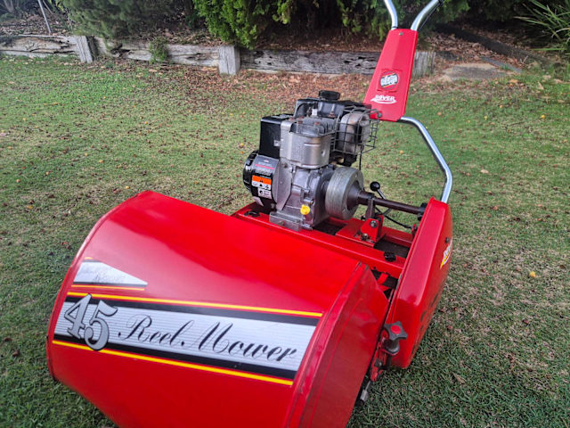 Rover Scott Bonnar Model 45 Reel Lawn Mower- Briggs & Stratton 10 blad ...