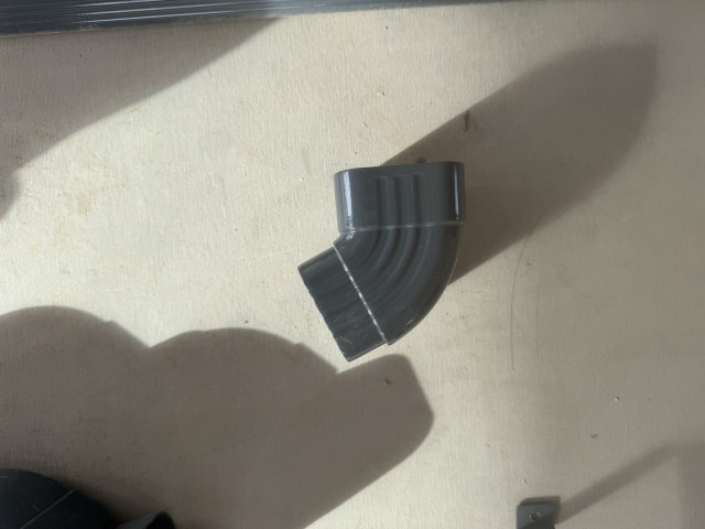 10 x Aluminium downpipes with pops, connections, braces and hardware | Roofing | Gumtree ...