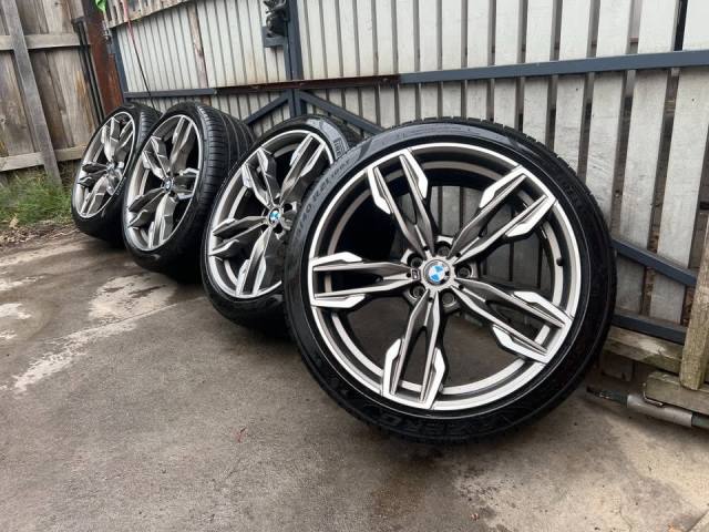 BMW X4 M Sport 21 Inch Staggered Alloy Wheels with Tyres *Delivery ...