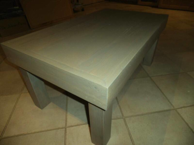 New Rustic Grey Coffee Table | Coffee Tables | Gumtree Australia ...