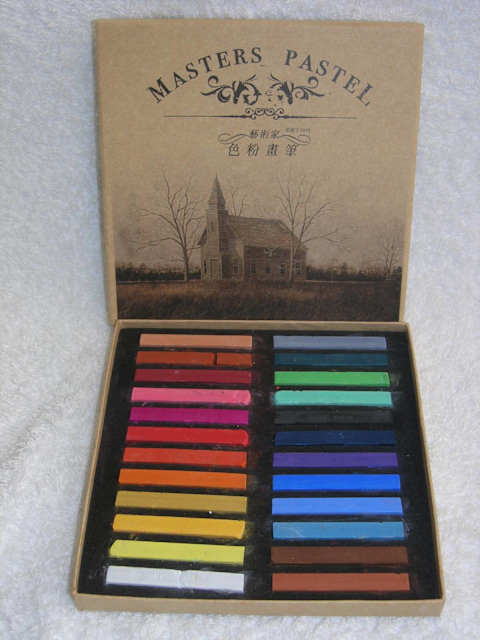 Masters Pastel, Maries brand, 24 colours, plenty of use for an artist ...