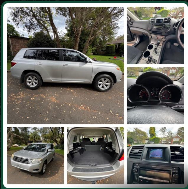 2010 TOYOTA KLUGER KX-R (4x4) 5 SEAT 5 SP AUTOMATIC 4D WAGON | Cars ...