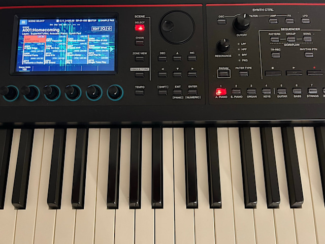 Roland Fantom-08 Workstation Synthesizer - Keyboards & Pianos in Lane ...