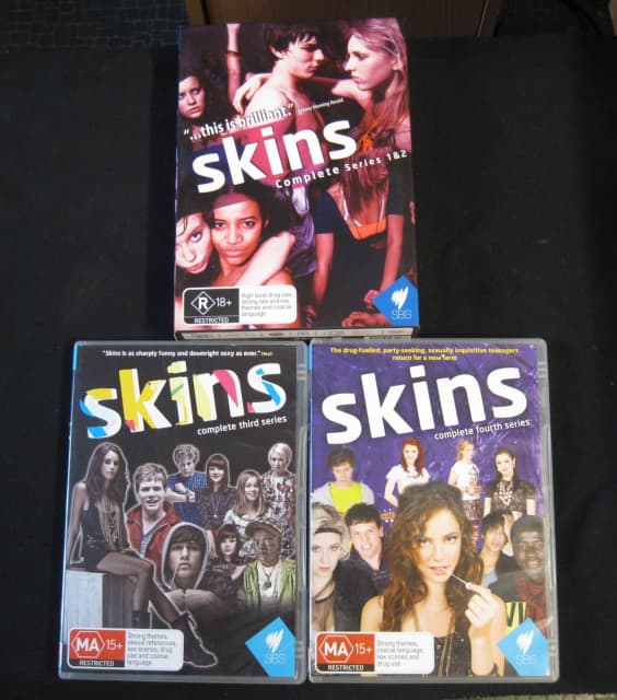 SKINS - SERIES 1-4 - BUNDLE DVD | CDs & DVDs | Gumtree Australia ...