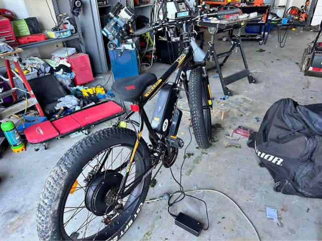 CULLEN C309 ELITE 1000WATT FAT TYRE EBIKE-AS NEW ONLY 20KM USED-$1200 ...