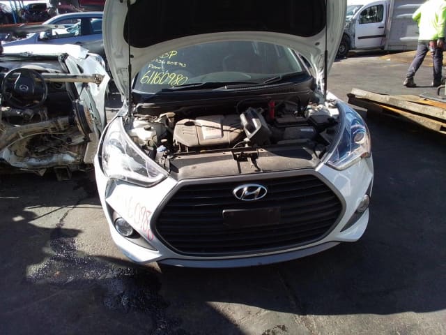 Hyundai Veloster 2017 petrol 1.6 G4FJ Turbo FS engine with turbo ...