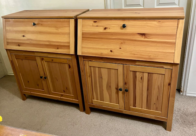 IKEA HEMNES solid pine bureau desks (2 available) - Desks in Cherrybrook NSW | Gumtree Australia