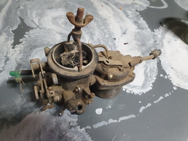 Carter RBS carburetor recovered from Valient slant 6 motor | Engine ...