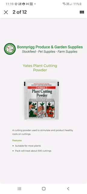 YATES Plant Cutting Powder 15g Rooting Hormones Effective Fast Plant R ...