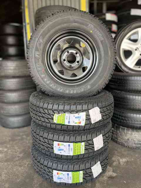 4x 215/75/15 All terrain tyres with Sunriser rims | Wheels, Tyres ...