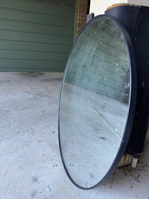 Round wall mirror 80cm (31 inch) diameter - Mirrors in Lane Cove NSW ...