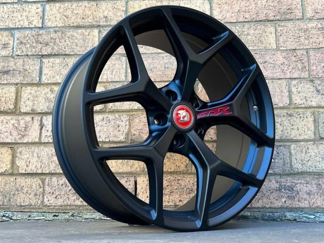 4X BRAND NEW HOLDEN 20 SATIN BLACK STAGGERED VF HSV GTSR R8 WHEELS ...