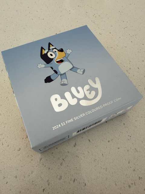 Bluey coin silver proof collectible - IN HAND - Collectables in ...