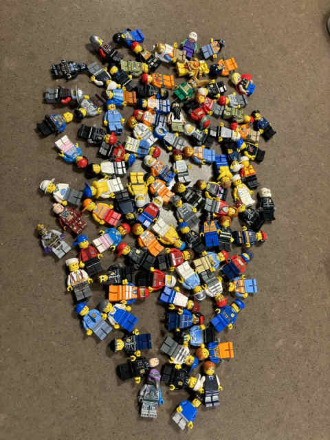 Lego Mini Figures bulk lot inc Star Wars, Harry Potter, Super Hero’s ...