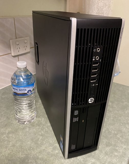 HP Elite 8200 SFF i7 Computer PC Very Good Cond. 12GB RAM 240GB SSD ...