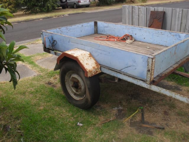 box trailer older type 6x4ft | Trailers | Gumtree Australia Outer ...