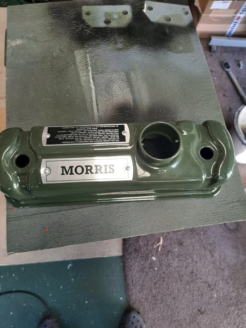 For sale Morris mini rocker cover refurbished with new plates | Engine ...