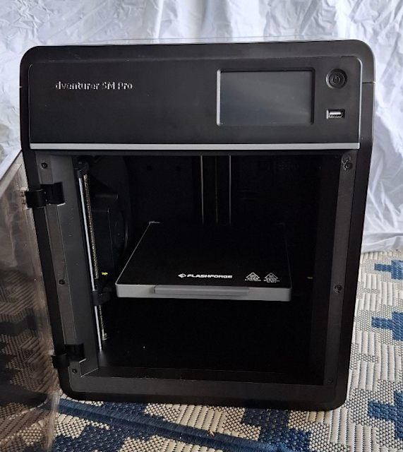 Flashforge Adventurer 5M Pro 3D Printer with 0.25mm bonus nozzle ...