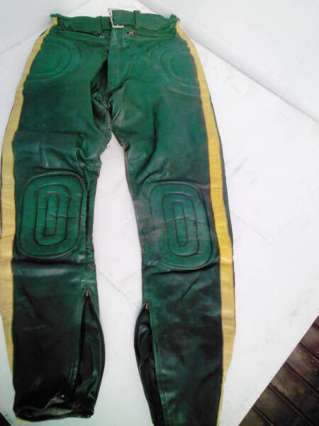 VMX Stagg Motorcycle Leather Pants 31 inch waist suit M or F VGC ...