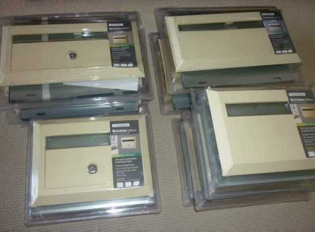 Range of Aluminium Letterboxes, Brick Insert Mail Boxes NEW! From $50 ...