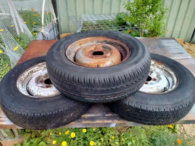 Morris Wheels and Tyres 13 x 3 | Wheels, Tyres & Rims | Gumtree ...
