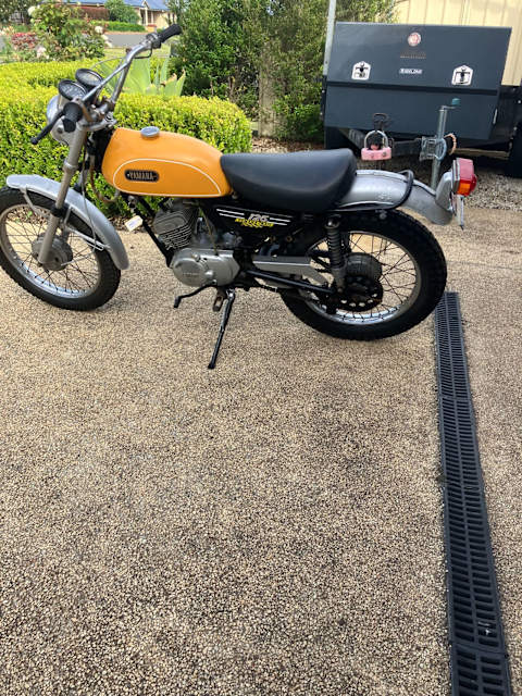 Vintage Yamaha AT 1 Motorcycle 125cc 1972 model | Motorcycles | Gumtree ...