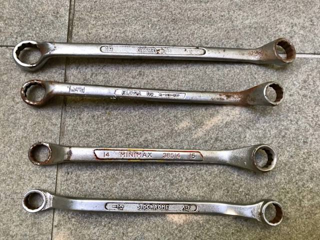 Ring spanners. Pick up only. $15 for set. - Hand Tools in Subiaco WA ...