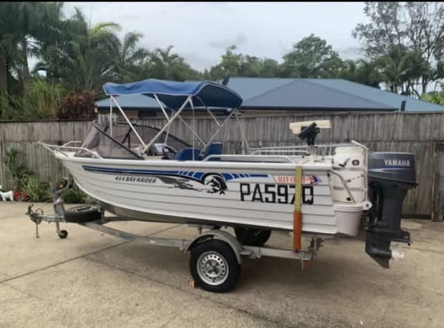 ALLY CRAFT ( aluminium boat) 455 Bay Raider 50 hp Yamaha motor ...