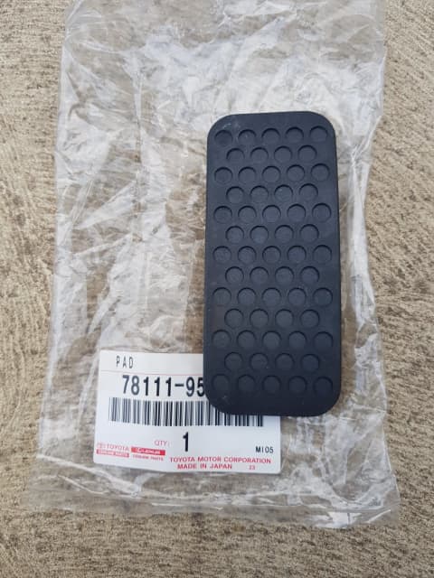 Toyota 60 70 75 76 78 79 series Land Cruiser accelerator pedal pad NEW ...