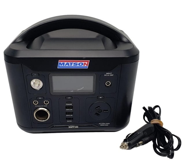 Matson Lithium Portable Power Station, 024900250575 - Camping & Hiking ...
