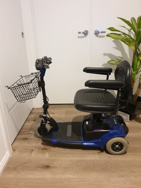 Mobility scooter Pride 3 Wheel GoGo Gopher with brand new battery ...