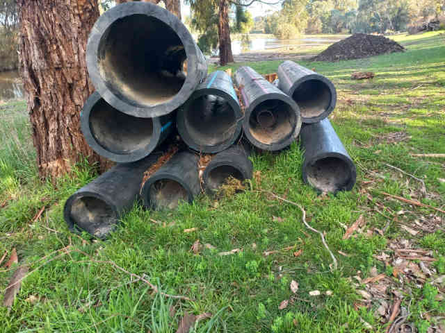 PIPES, CROSS OVER, DRAINAGE, LARGE DIAMETER, CULVERT PIPES, FARM PIPES ...