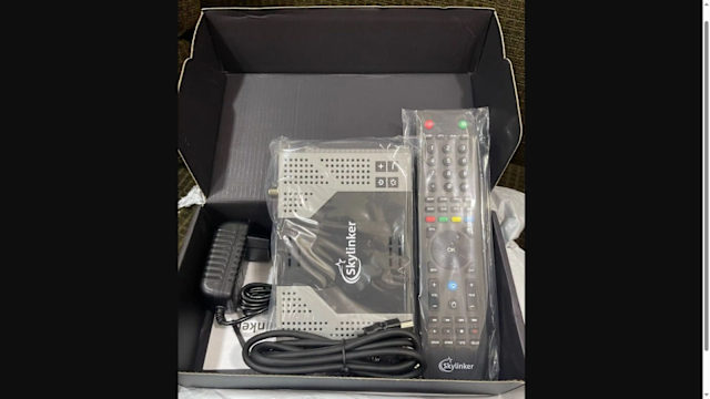 4K Android TV Box with satellite digital TV all channels, streaming ...