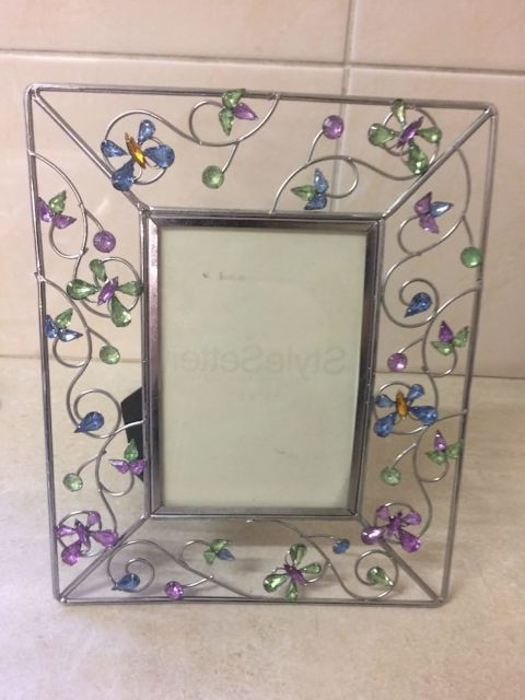 Ornate Metal & Jewel Photo Frame x 2 | Picture Frames | Gumtree ...
