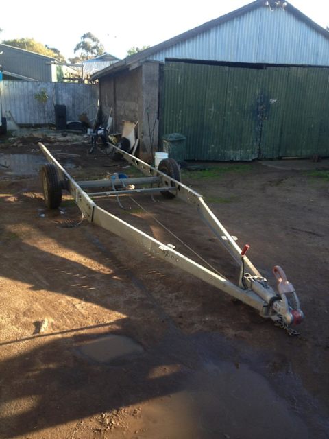 Caravan chasis trailer adjustable length | Trailers | Gumtree Australia ...