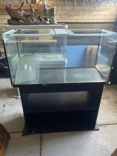 3FT Blue Planet Fish tank and Stand | Pet Products | Gumtree Australia ...