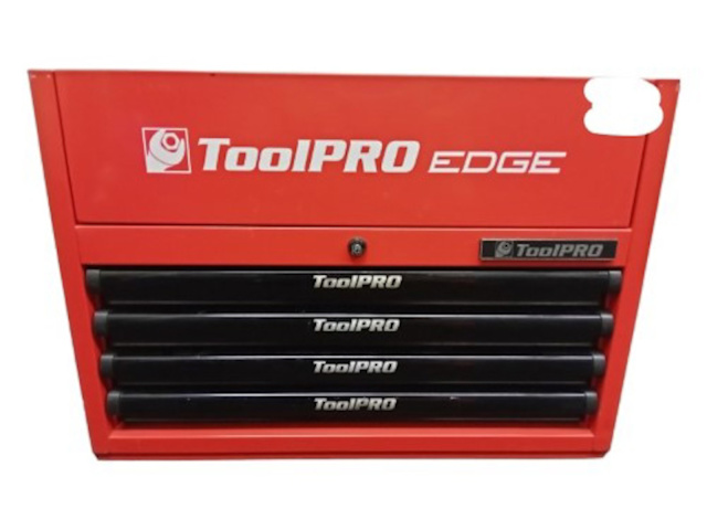 Toolpro Edge Tool Chest 4 Drawer 28 Inch Red Tool Box - Tool Storage ...