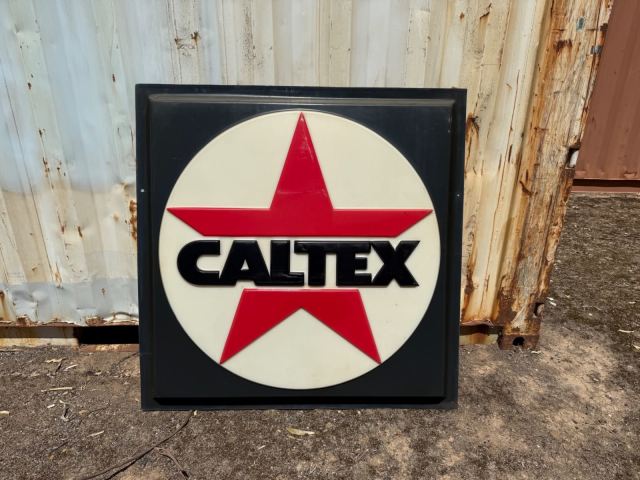 Retro Caltex Servo Sign - Collectables in Bendigo VIC | Gumtree Australia
