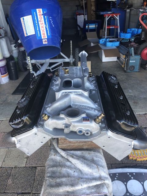 Gm/Chevrolet performance fast burn alloy heads, intake, exhaust ...