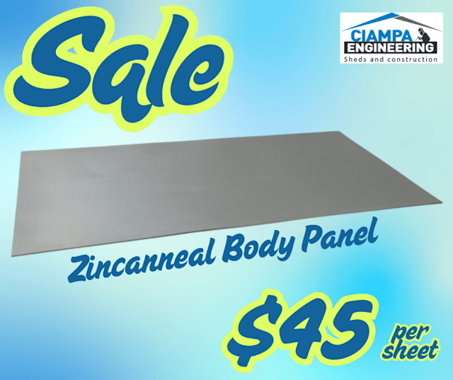 Zincanneal Body Panel - Building Materials in Bordertown SA | Gumtree ...