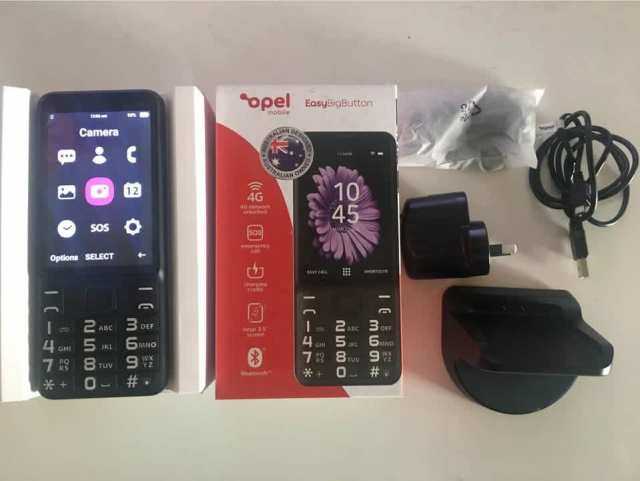 Opel EasyBigButton 4G 4GB 3.5 inch Mobile Phone UNLOCKED like new ...