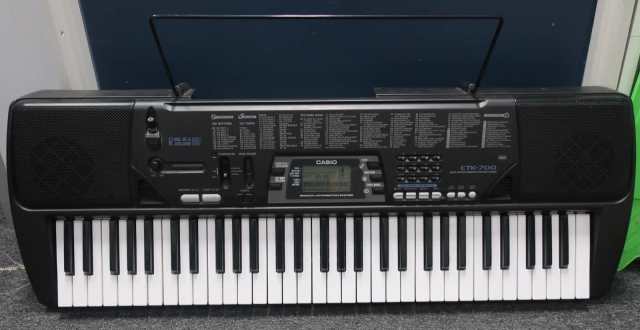 CASIO CTK-700 KEYBOARD 61 KEY 100 SONG BANK WITH POWER LEAD - Keyboards ...