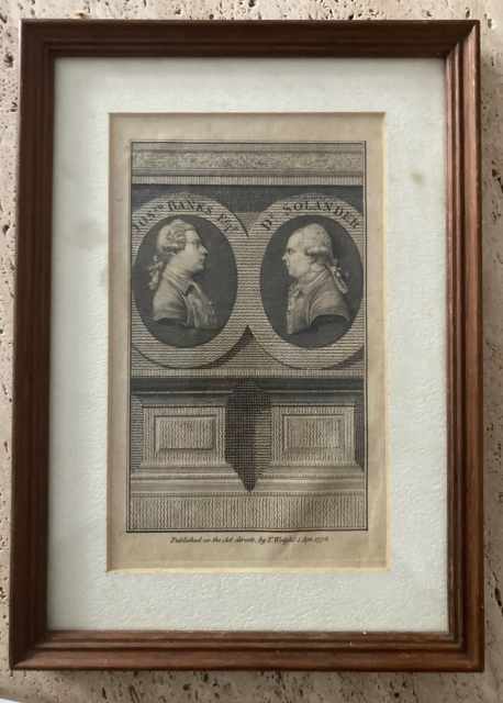 JOSEPH BANKS AND DR SOLANDER 1778 an unknown artist (engraver) - Art in ...