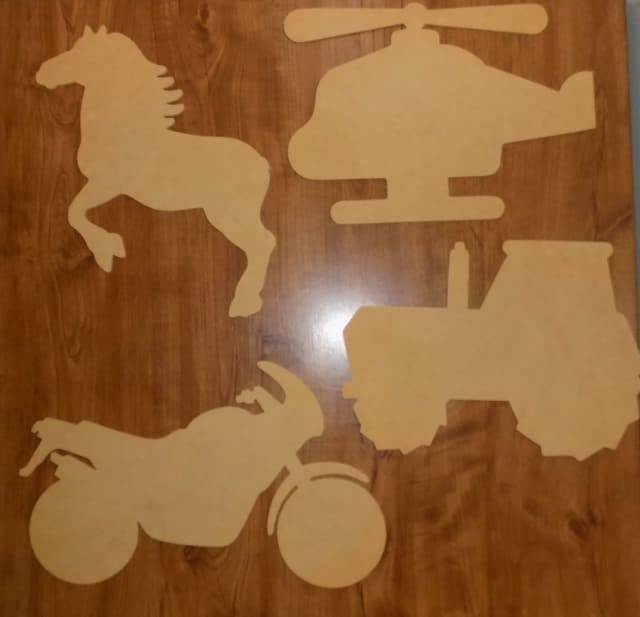 Wooden Craft Shapes Set | Art | Gumtree Australia Ipswich City ...