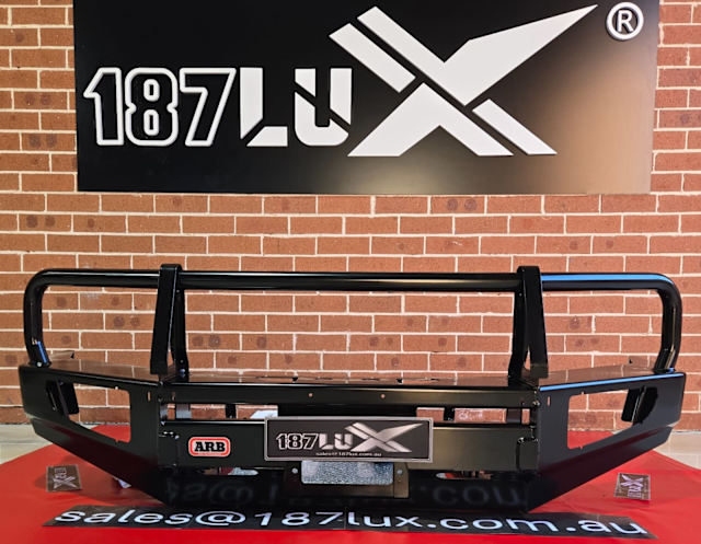 NISSAN GU Patrol - ARB DELUXE Winch Compatible Bar Series 4 - 2004 ON ...