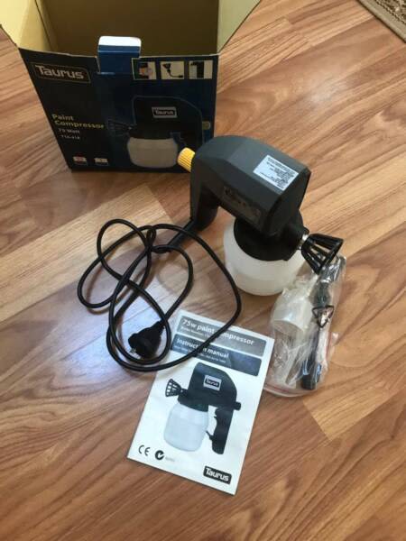 Paint compressor/sprayer with adjustable paint flow regulator Taurus ...