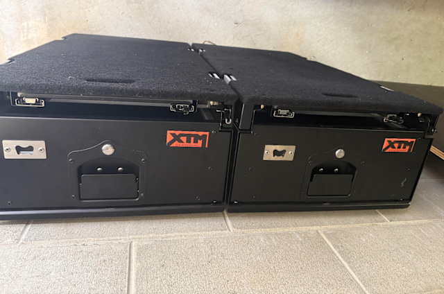 XTM 4WD Modular Drawers with Slide | Caravan & Campervan Accessories ...