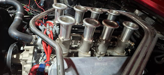 Fuel injection 8 stack jim ingelese,Ford,Holden,camaro,gt40 | Engine ...