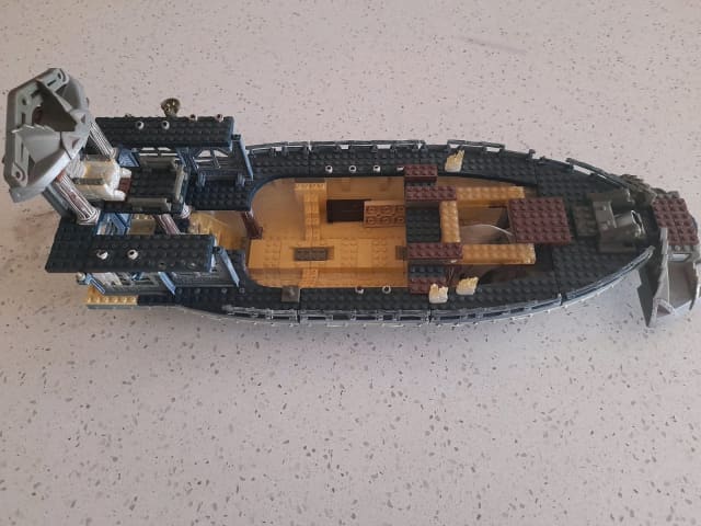 MEGA BLOCKS WAR SHIP Warhammer Fantasy Wargame Empire Terrain Scenery ...